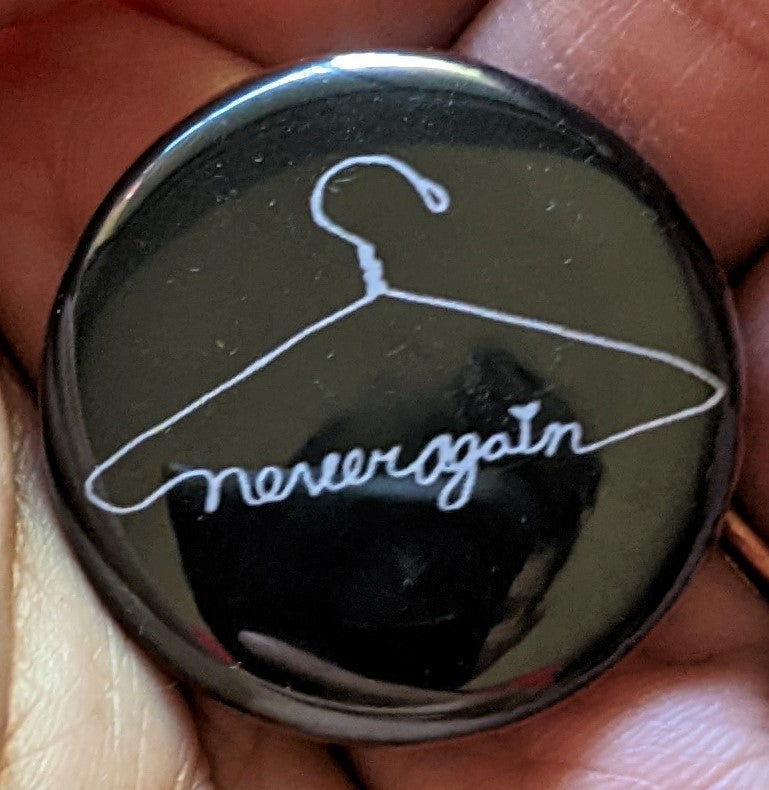 Never Again Button – Zeppy Stardust Studios